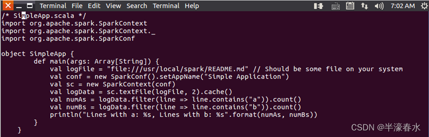 Spark的安装和基础编程_实验4 spark 的安装和基础编程-CSDN博客