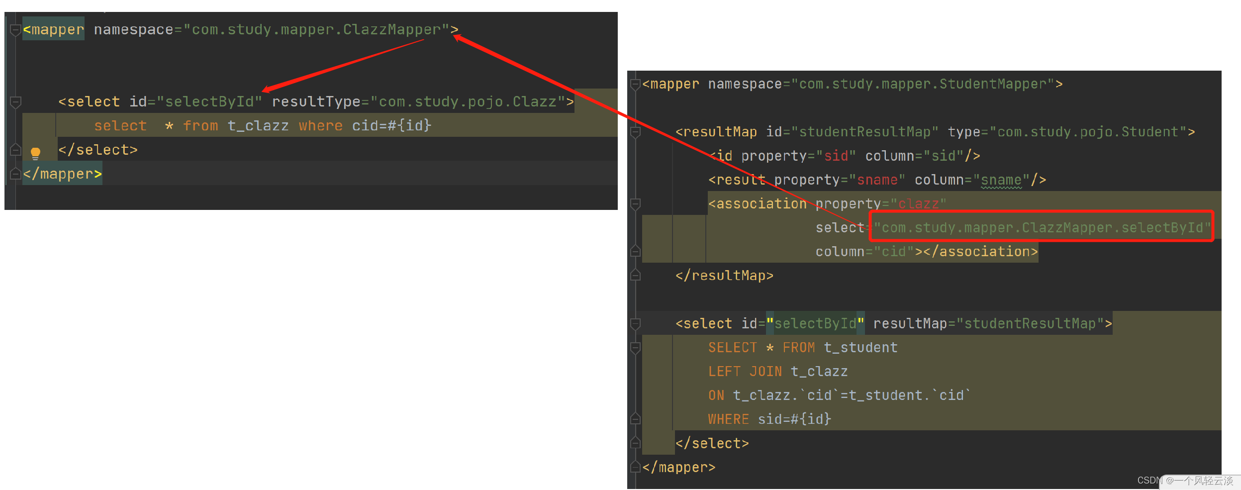mybatis多对一和一对多查询数据处理解读_mybatisplus一对多关联查询-CSDN博客