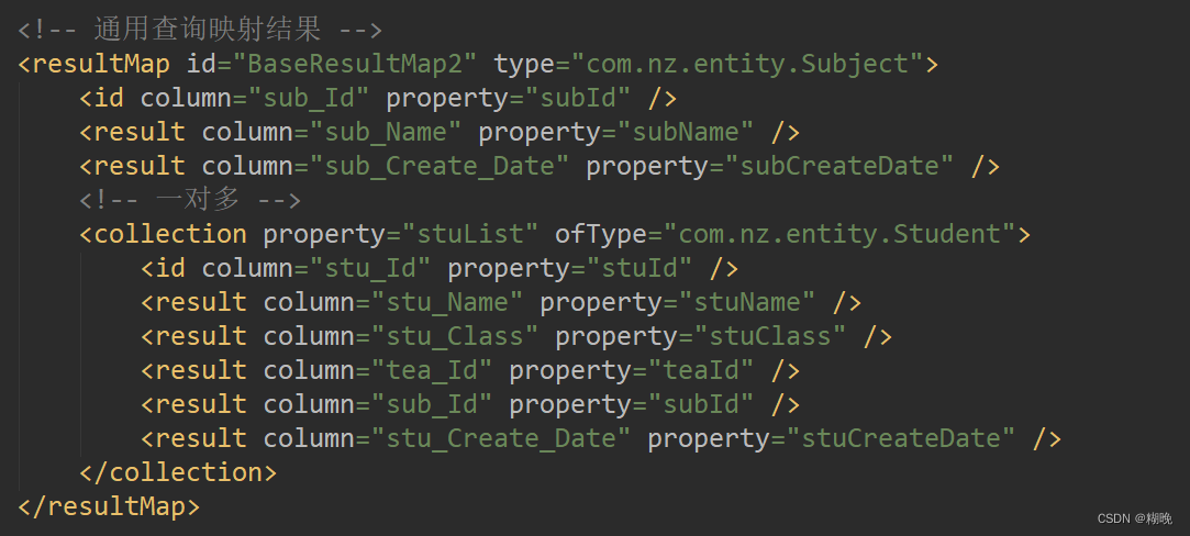 Mybatis3映射_mybatis list 映射-CSDN博客