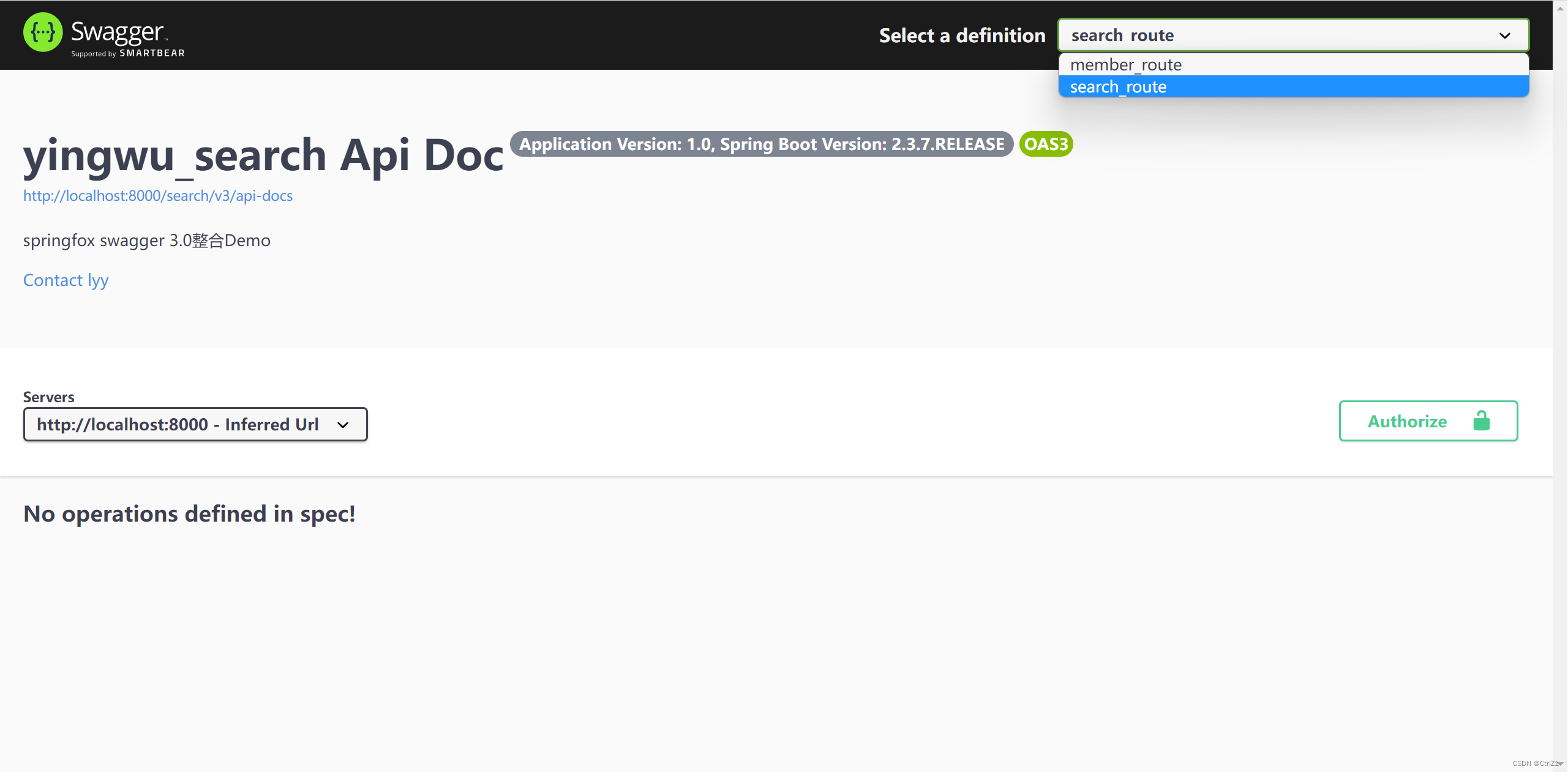 SpringCloud整合Swagger3_springcloud swagger3-CSDN博客