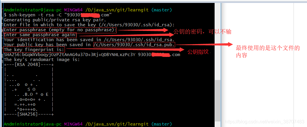 windows系统使用Git Bash 生成 SSH key_windows git bash key-CSDN博客