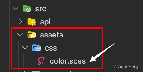 vue3+vite引入scss全局变量，设置主题颜色_vite项目定义全部颜色变量-CSDN博客