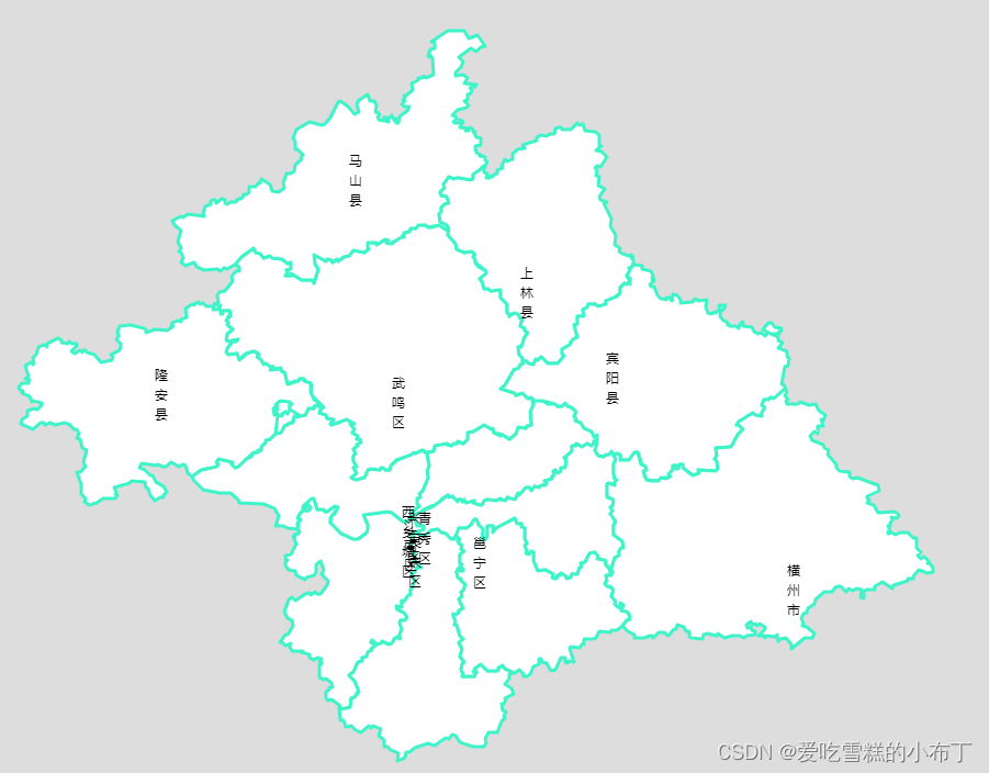 获取全国各地行政区的genjson数据以及使用leaflet加载行政区数据 Csdn博客 