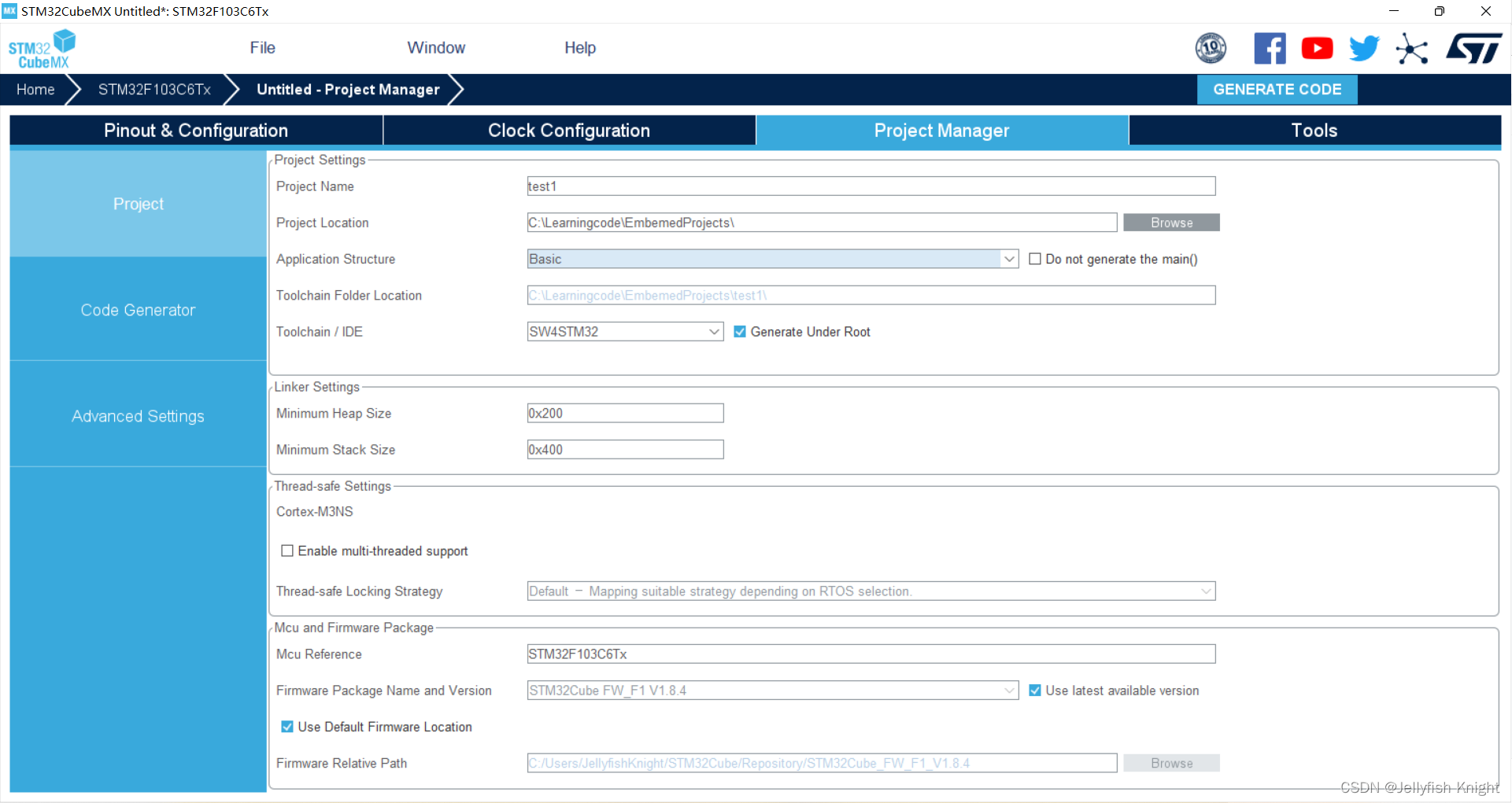 配置Clion+OpenOCD+Stm32CubeMX进行优雅的嵌入式开发_clion openocd-CSDN博客