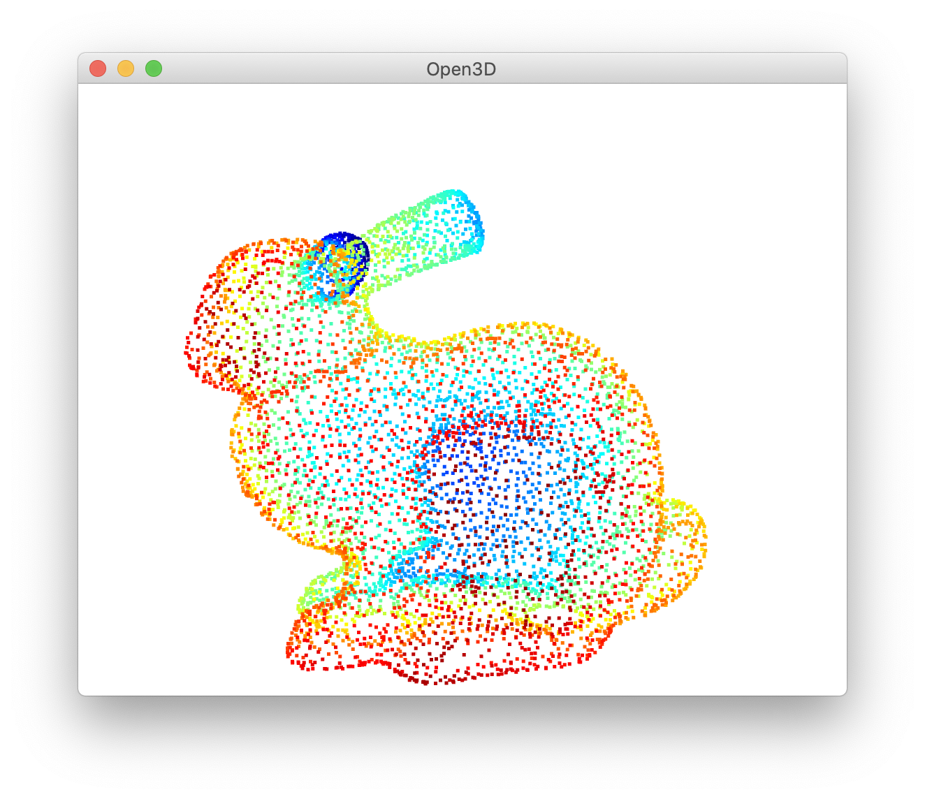 使用Open3D进行3D点云处理与可视化-CSDN博客