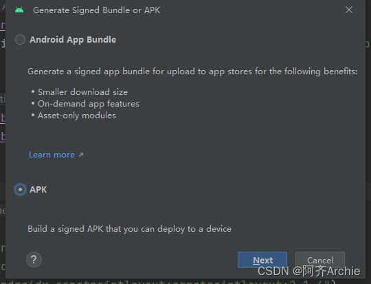 【Android Studio】创建第一个APP工程及生成APK安装包_android studio怎么生成apk文件-CSDN博客