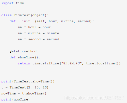 python基础----特性（property）、静态方法（staticmethod）、类方法（classmethod）、__str__的用法_python staticmethod and ...