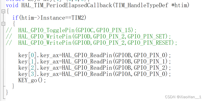 蓝桥杯嵌入式学习笔记--GPIO--tim控制key（2）_tim gpio-CSDN博客