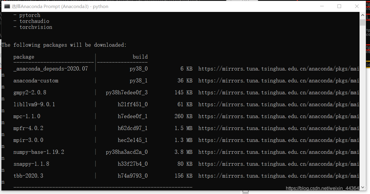 pytorch安装和环境配置（anaconda多次安装失败，清华镜像源一次成功安装经验）_pytorch清华镜像-CSDN博客