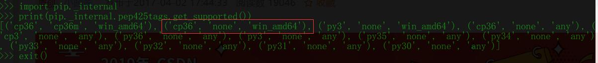 Numpy安装及常见ERROR:(xxx.whl is not a supported wheel on this platform.)_error: lxml-4.9.3-cp311 ...
