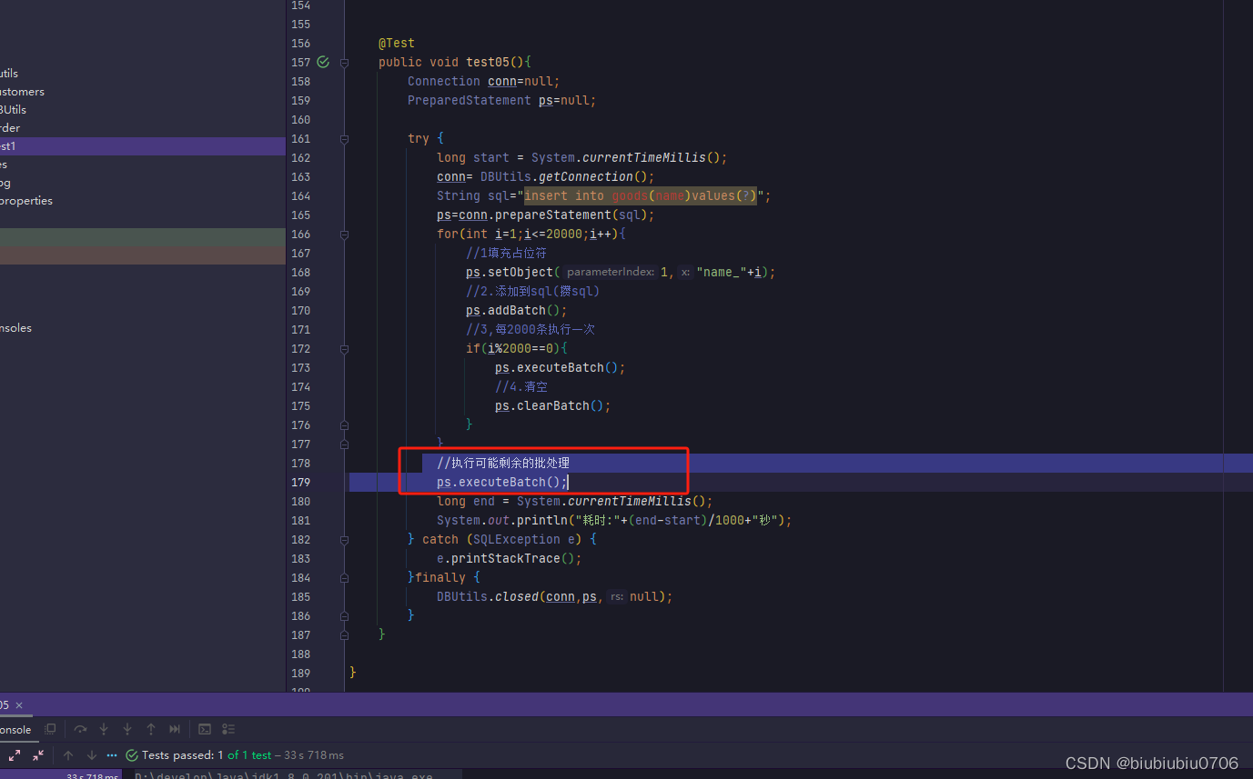 JDBC批量插入数据_sqlserver jdbc-CSDN博客