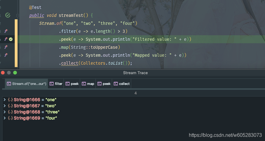 Java8 Stream的peek()方法和Java Stream Debugger插件_jdk 8 stream().filter 和 peek 一起写-CSDN博客