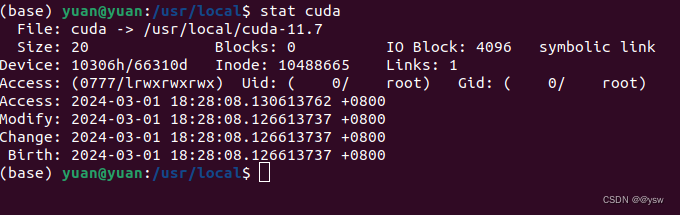 UbunTu cuda版本切换，软连接_cuda软连接-CSDN博客
