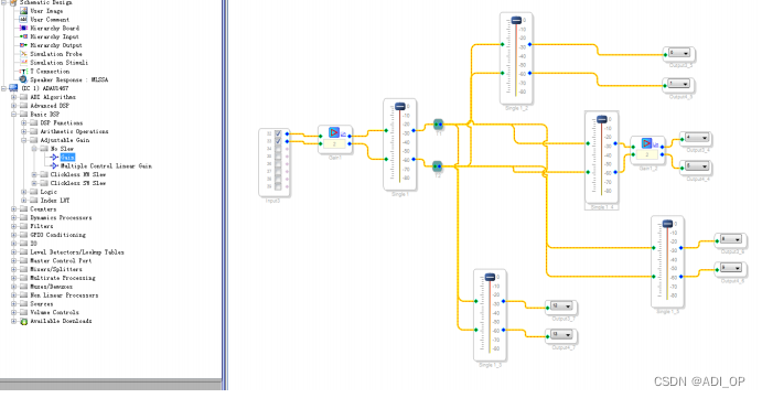ADAU1467的开发详解四：基础例程讲解（32个入门例程）_adau1452的延时模块如何确定延时参数-CSDN博客