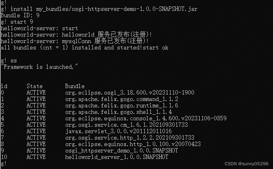 Maven构建OSGI+HttpServer应用_frameworkutil.getbundle-CSDN博客