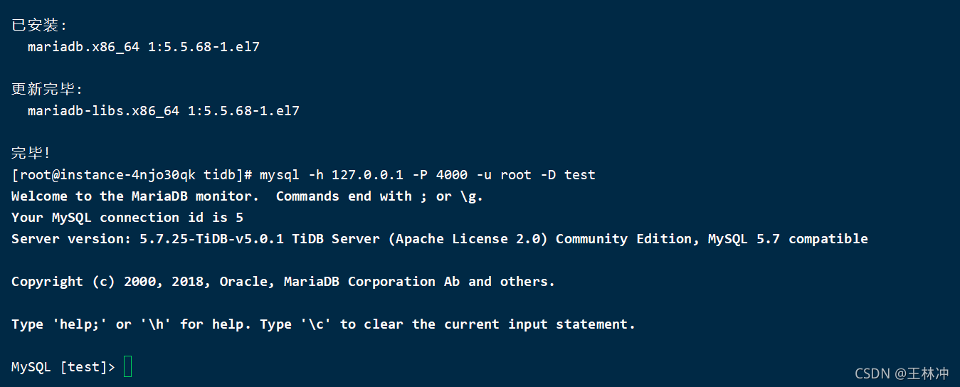 linux中安装tidb单机版本_linux安装tidb-CSDN博客