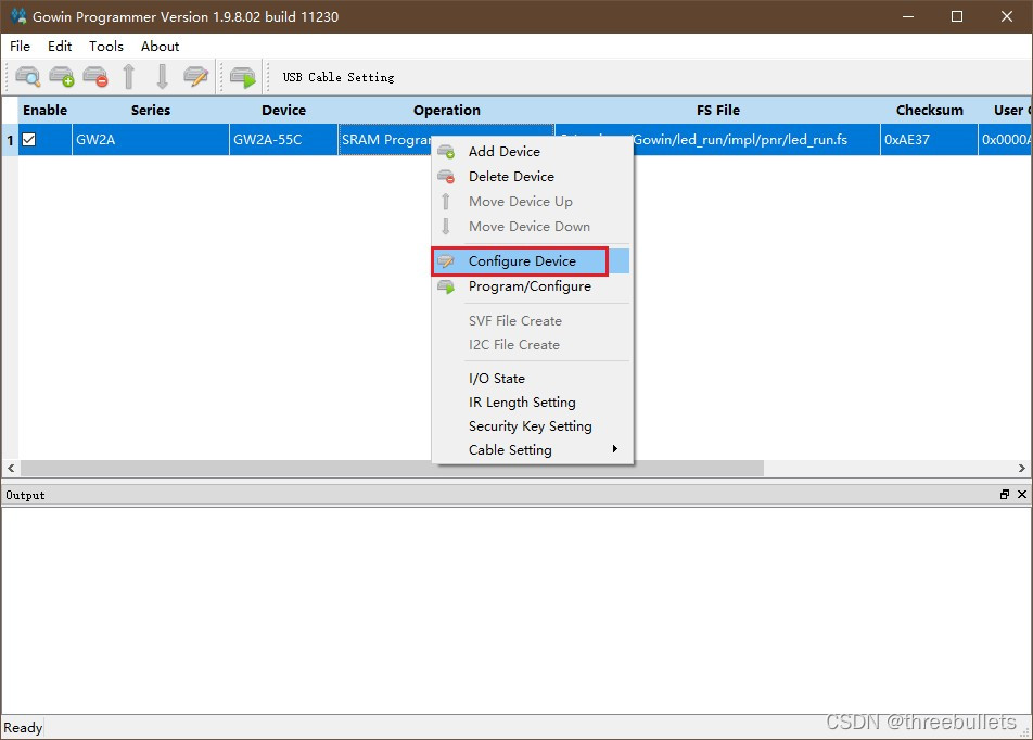 高云FPGA芯片GW2A固化方法-CSDN博客