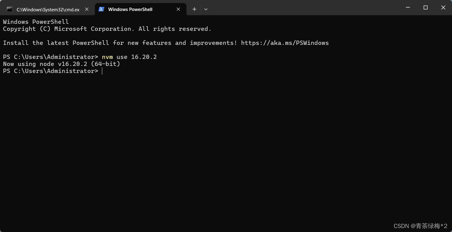 安装nvm切换多个nodejs_nodejs切换到位-CSDN博客