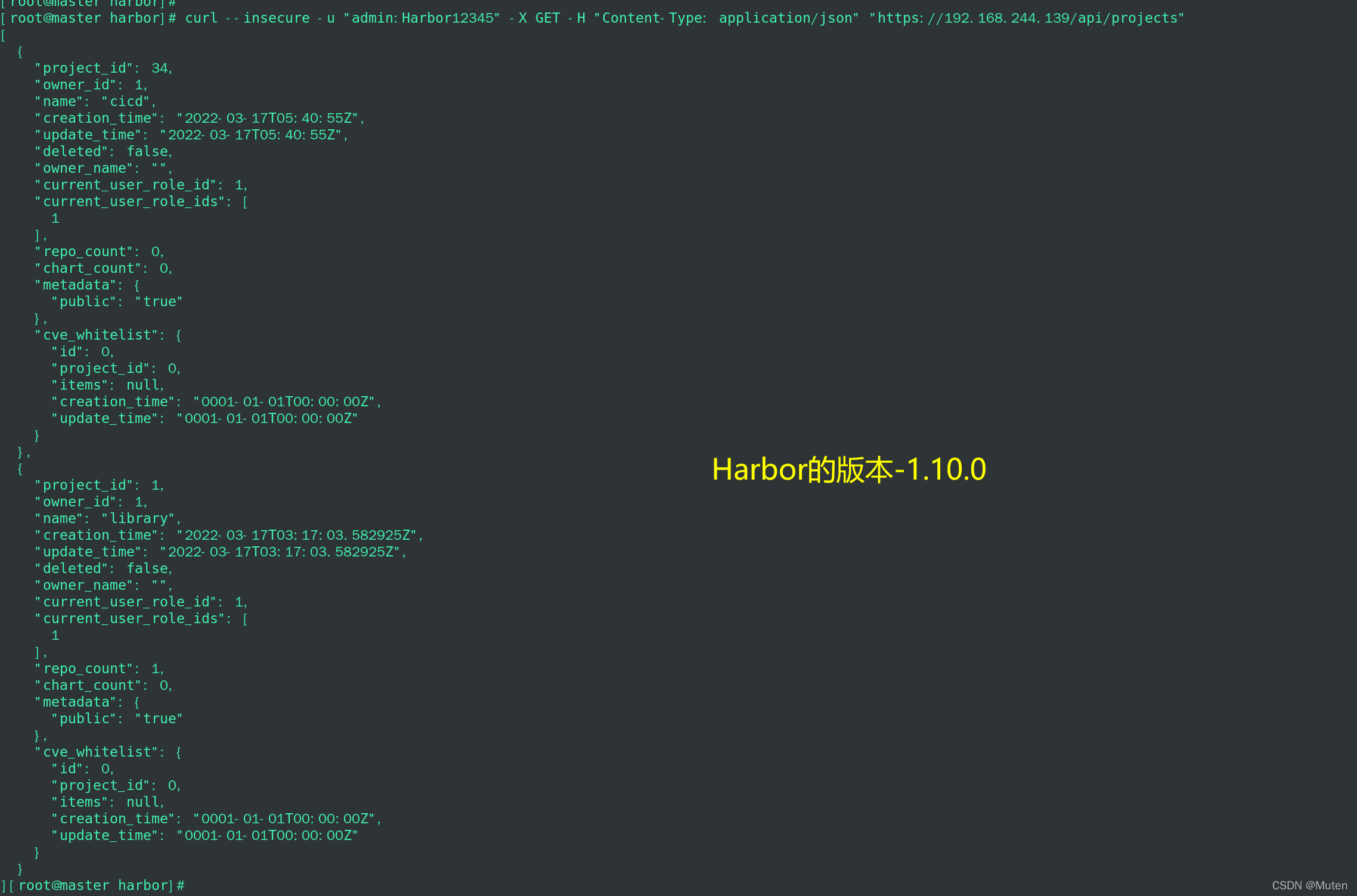 Harbor-核心管理API_harbor api-CSDN博客