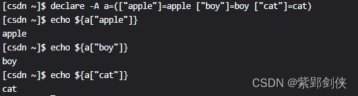 Linux shell编程学习笔记16：bash中的关联数组_bash 关联数组-CSDN博客