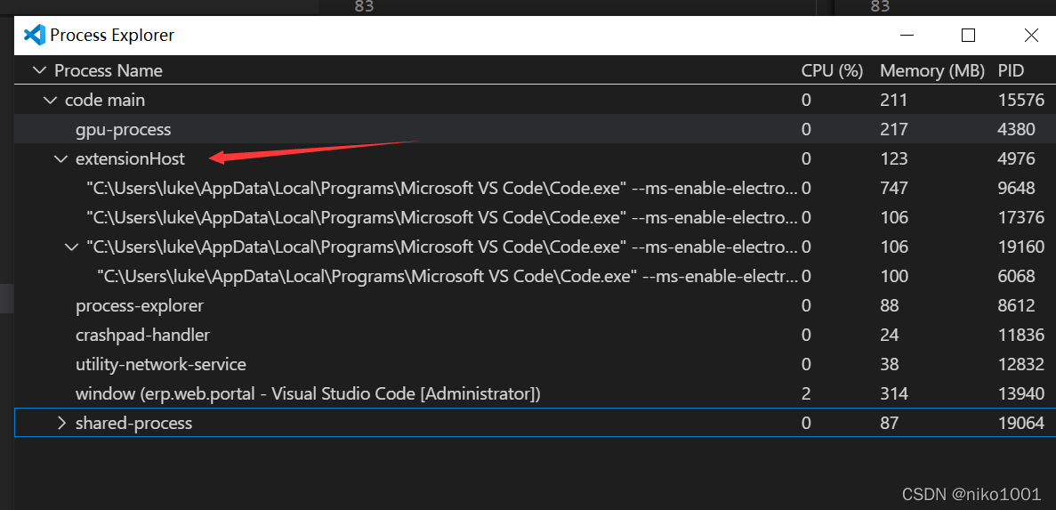 vscode占满cpu100%的解决方法_vscode cpu使用率高-CSDN博客