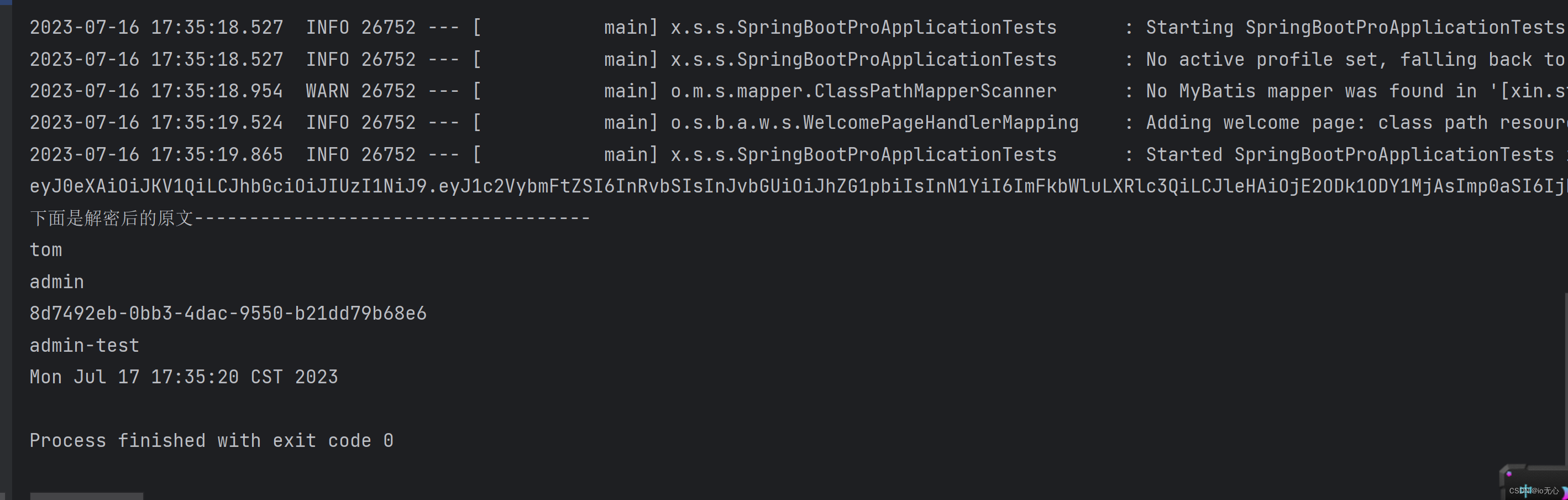SpringBoot使用JWT进行身份验证_springboot jwt认证-CSDN博客