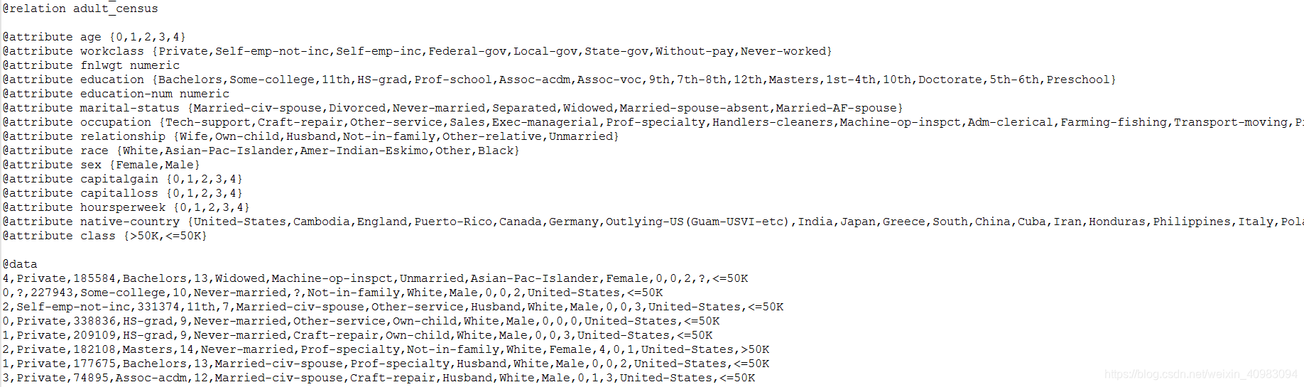 Python实现arff格式转换_python arrf-CSDN博客