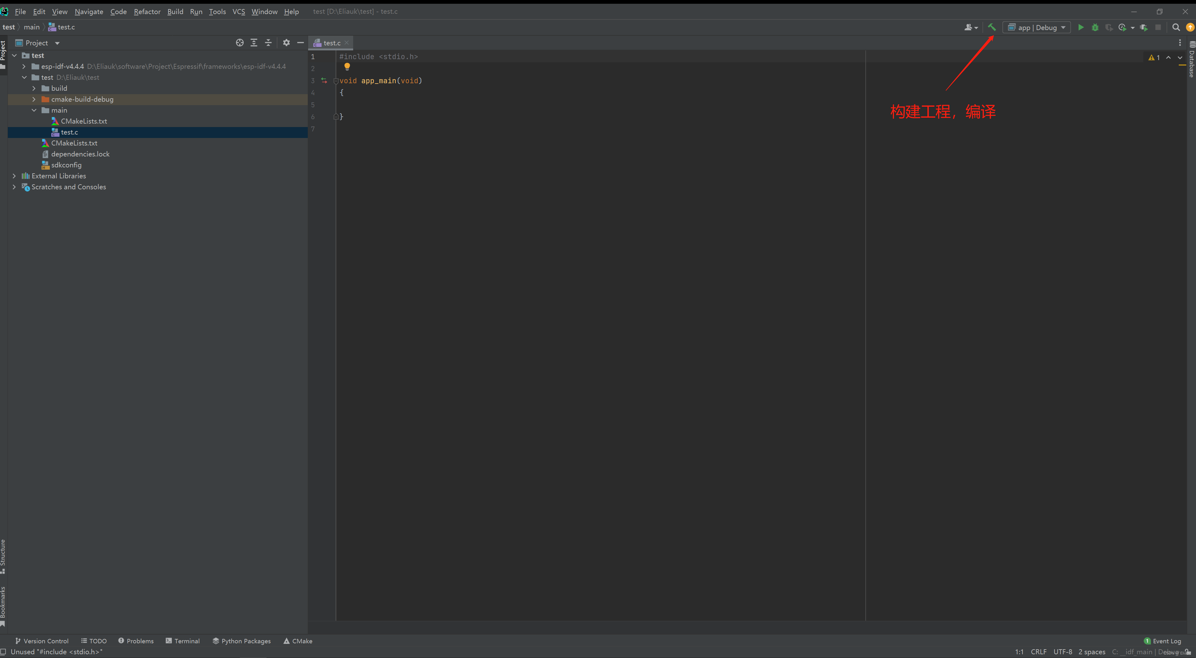 【ESP32 开发】| Clion 搭建 ESP32 开发环境_esp32 clion-CSDN博客