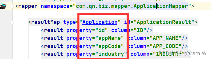 处理项目运行正常，但mapper.xml中resultmap中type无法导航到实体（+property爆红cannot find declaration to go to）_mybatisx ...
