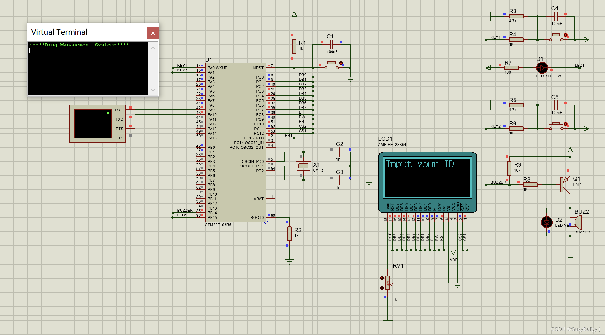 STM32/51单片机实训day6（一）——Proteus8.6版本+STM32F103驱动LCD12864显示｜Keil5单片机程序设计_proteus的lcd12864-CSDN博客