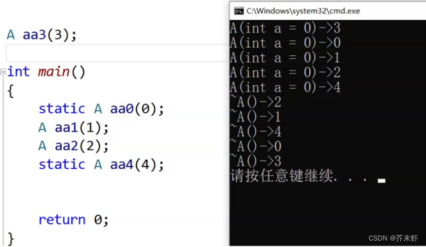 【object Oriented C】析构函数 析构函数的概念及特性,编译器自动生成的析构函数,构造析构的顺序 C类对象析构时的