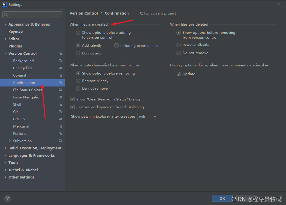 IntelliJ IDEA - 创建文件自动 Add 到 Git 选项配置_ide project settings can be added to git-CSDN博客