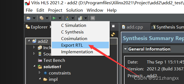 vitis HLS 创建IP核步骤_vitis hls top function-CSDN博客