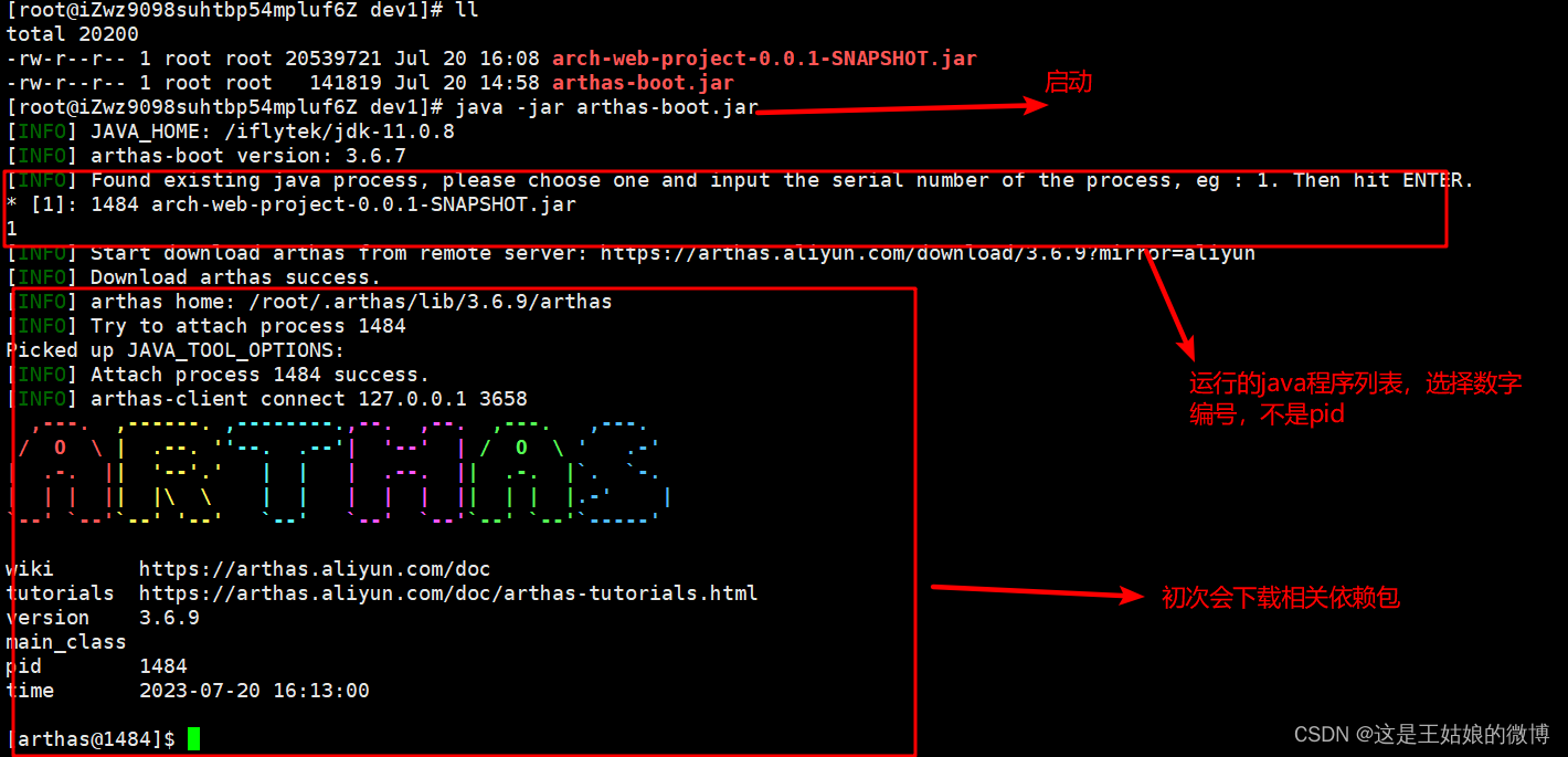 Arthas常用命令之trace、watch、jad、mc_arthas trace-CSDN博客