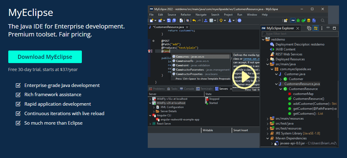 MyEclipse新手使用介绍_myeclipse是什么的开发工具-CSDN博客