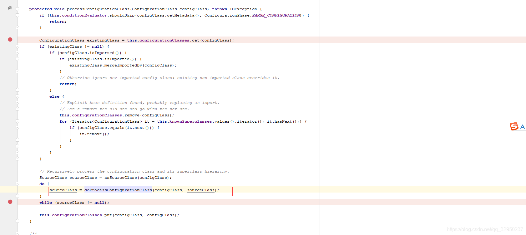ConfigurationClassPostProcessor bean工厂后置处理器源码总结-CSDN博客