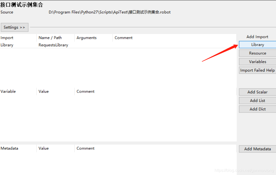 使用robot Framework进行接口测试robotframework 接口带中文报错 Csdn博客