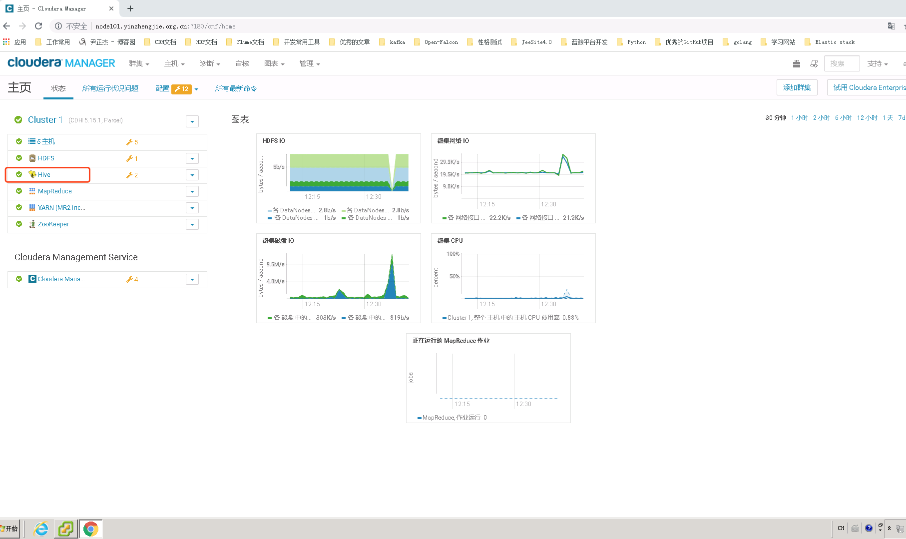 使用Cloudera Manager搭建Hive服务_cloudera jdbc链接hive-CSDN博客