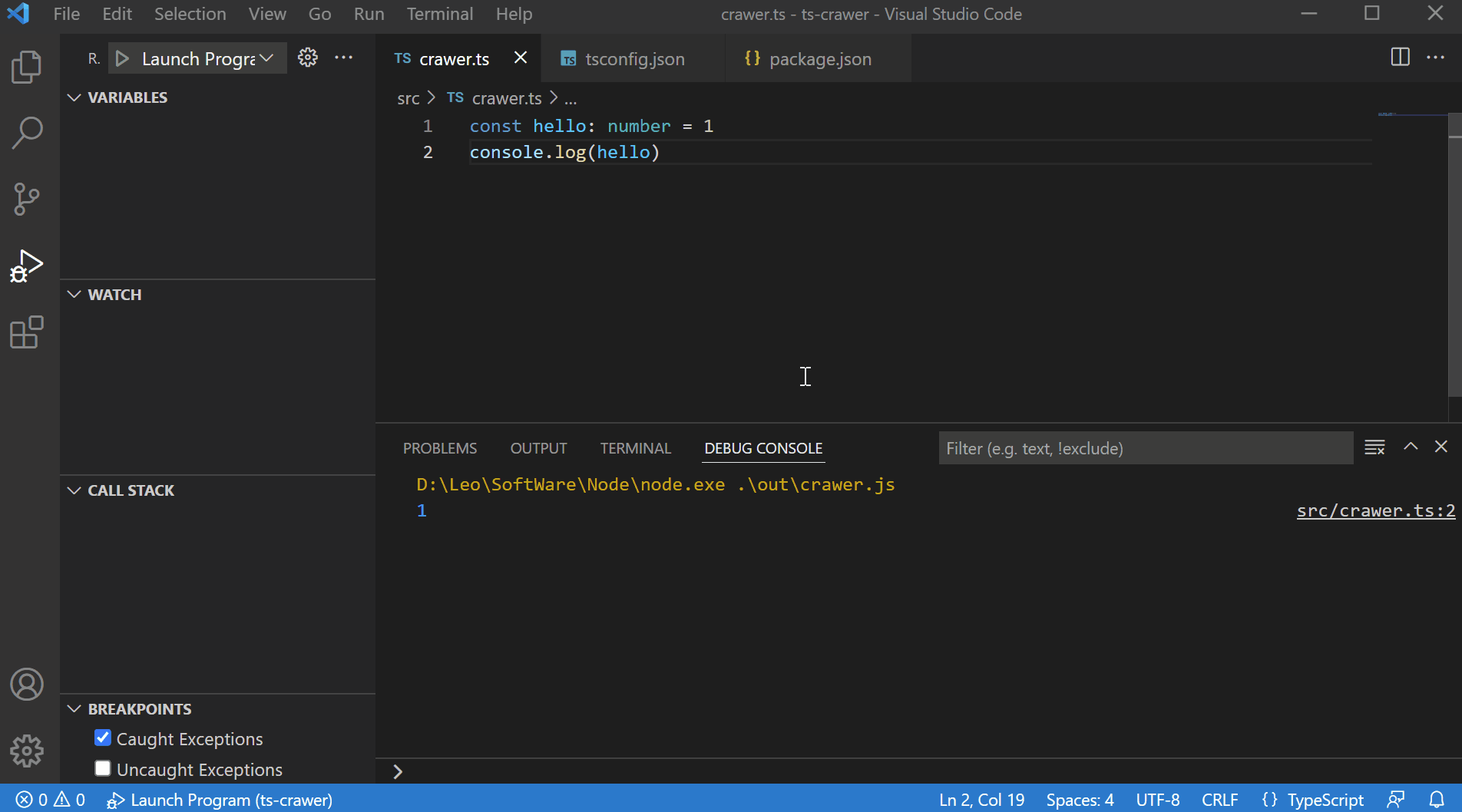 Typescript文件调试【vscode使用，debug】typescript Debug Csdn博客