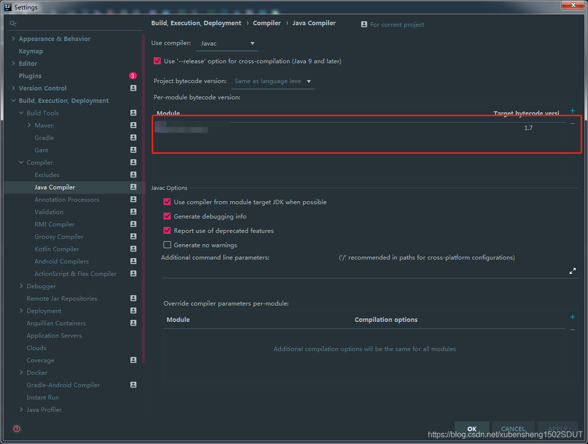 idea Java编译出现 Fatal error compiling: 无效的目标发行版: 1.8 问题排查过程_fatal error compiling: error: option ...