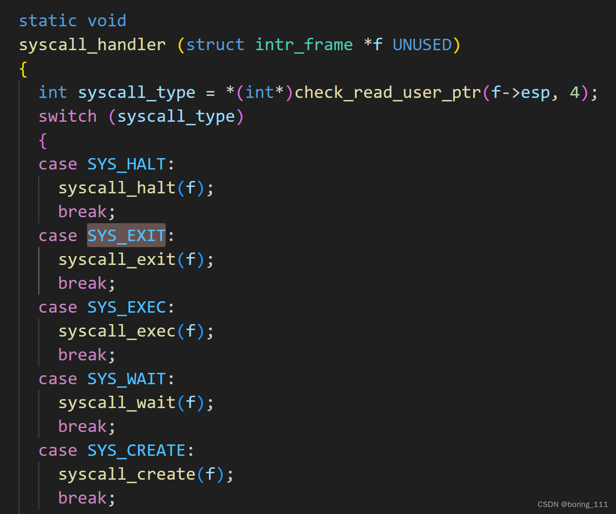 PintOS lab2 User Programs 实验记录-CSDN博客