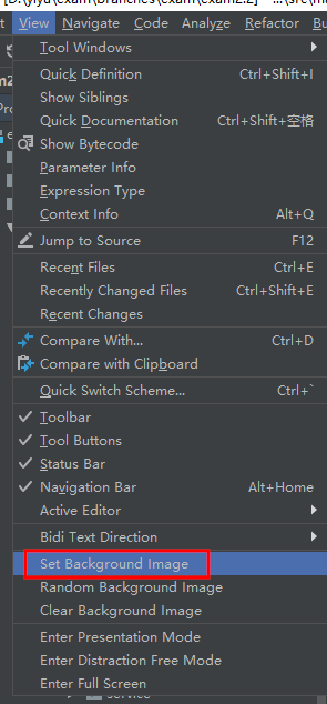 IDEA设置酷炫界面透明度-Background Image Plus插件_idea菜单栏透明-CSDN博客