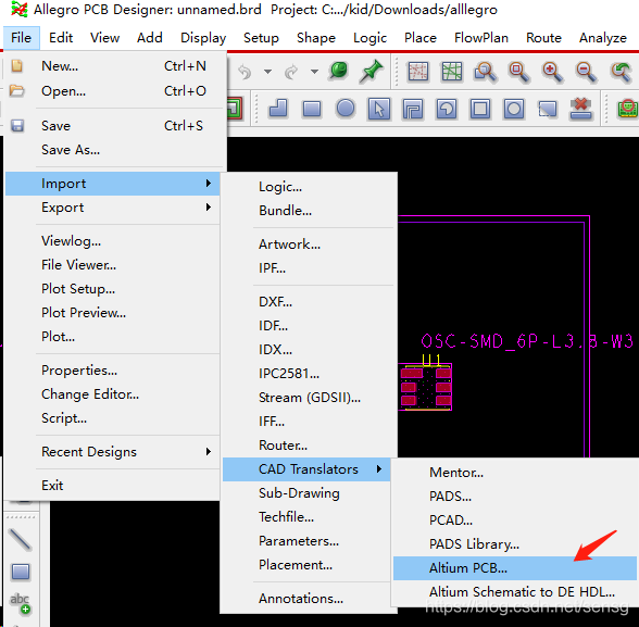 Allegro导入Altium Designer的pcb文件_allegro导入ad pcb-CSDN博客