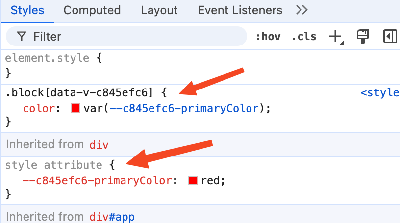 新知识get，vue3是如何实现在style中使用响应式变量？_vue style 变量-CSDN博客
