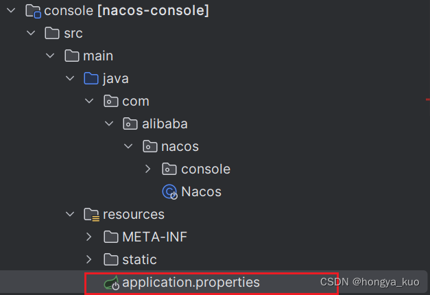 源码启动nacos2 X,以及解决遇到的问题 Istio Mcp V1alpha1 Metadataouterclass Metadata Csdn博客