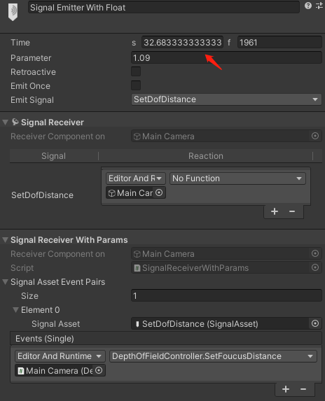 Unity Timeline SIgnal设置参数_unity的signal received-CSDN博客