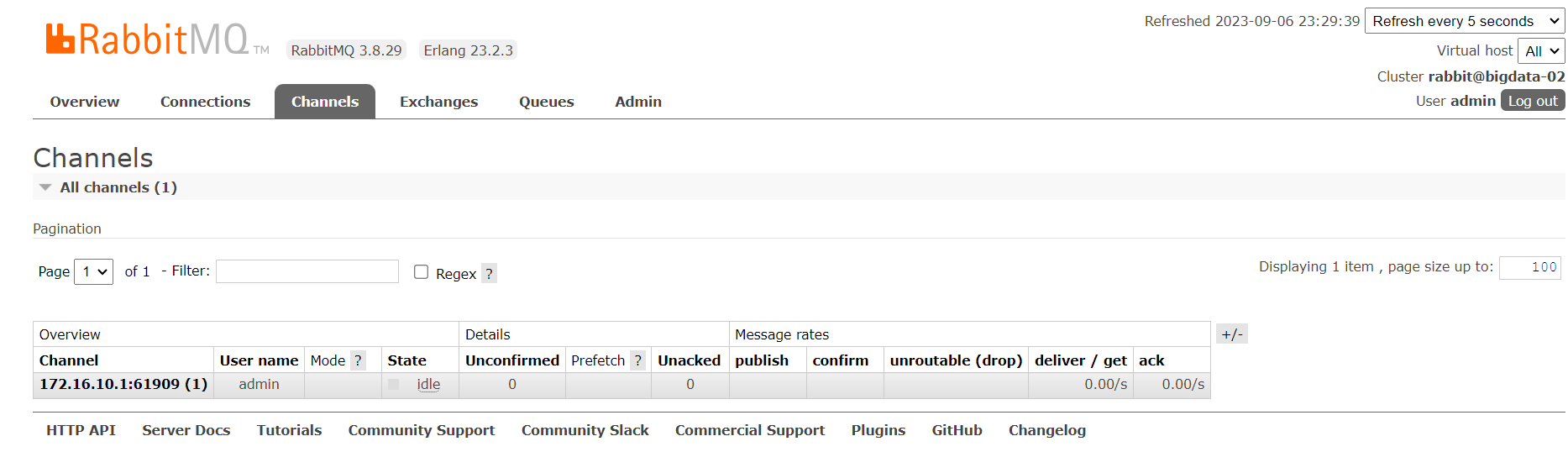 RabbitMQ原理和界面操作_rabbit mq 面板-CSDN博客