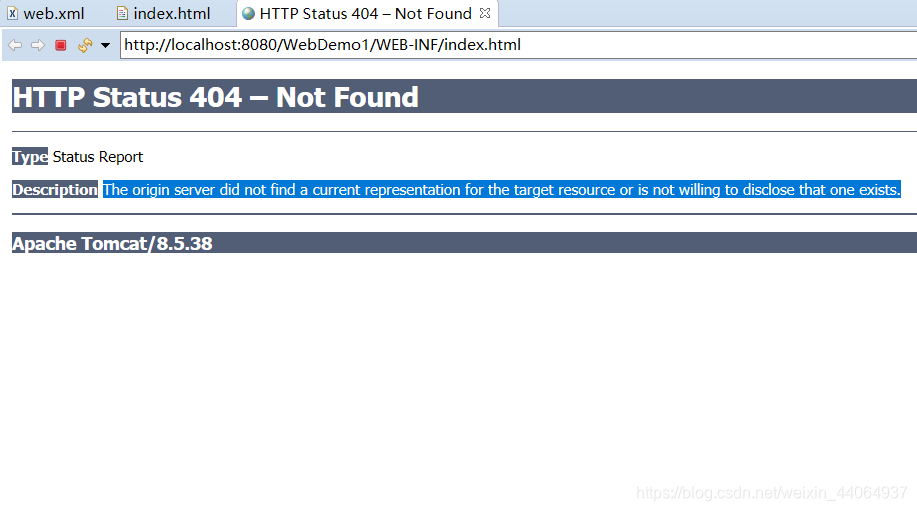 web开发报错：The origin server did not find a current representation for the target…-CSDN博客