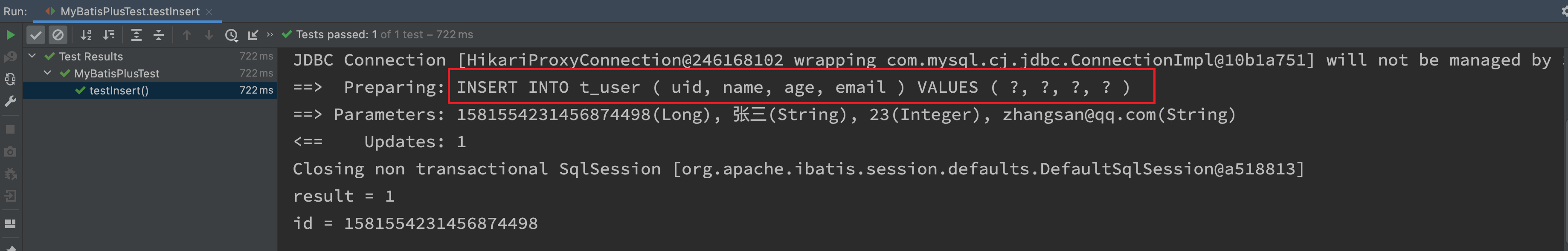 MyBatis-Plus 笔记（一）_int insert(t entity);-CSDN博客