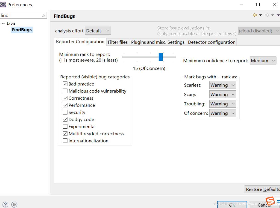 FindBugs作为eclipse的插件的使用_eclipse findbugs插件-CSDN博客